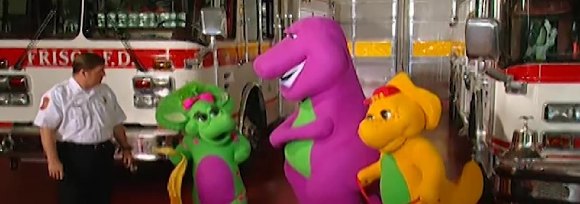 Watch Barney & Friends Specials S01:E07 - Let's Go to the Firehouse ...