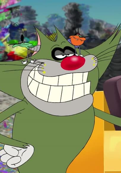 Watch Oggy and the Cockroaches S04:E05 - Airship Hou - Free TV Shows | Tubi