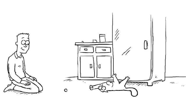 Watch Simon's Cat S01:E02 - Let Me In - Free TV Shows | Tubi