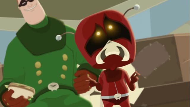 Watch League of Super Evil S02:E07 - Vote Voltar / Lose the Movie ...