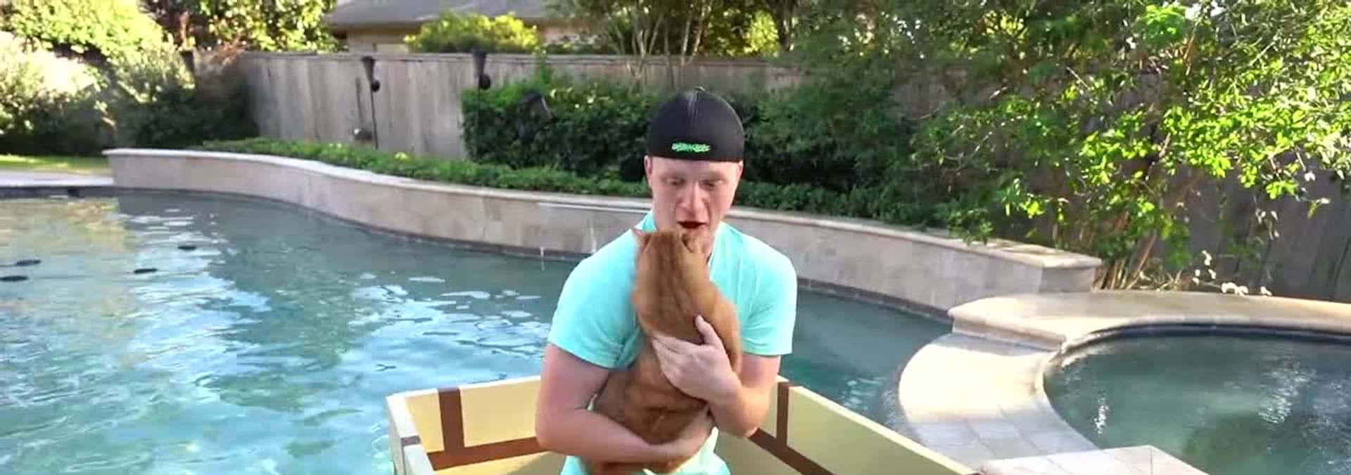 Watch Unspeakable S08:E10 - Spending 24 Hours in a Real Minecraft Boat ...