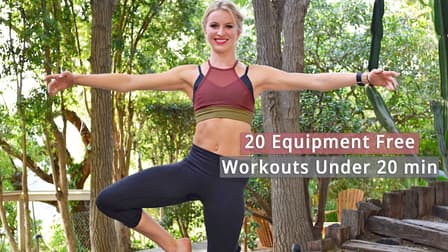 Watch 20 Equipment Free Workouts Under 20 Min - Free TV Shows | Tubi
