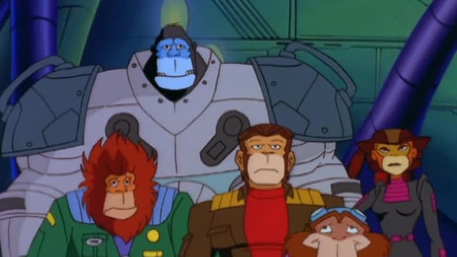 Watch Captain Simian & the Space Monkeys S01:E02 - Yes, We Still Have ...
