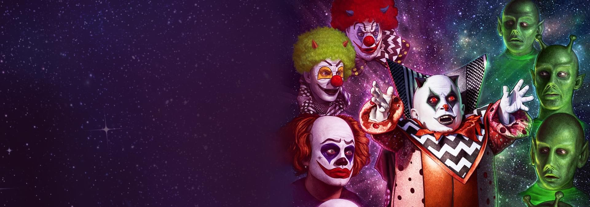 Watch Aliens, Clowns & Geeks (2019) - Free Movies | Tubi