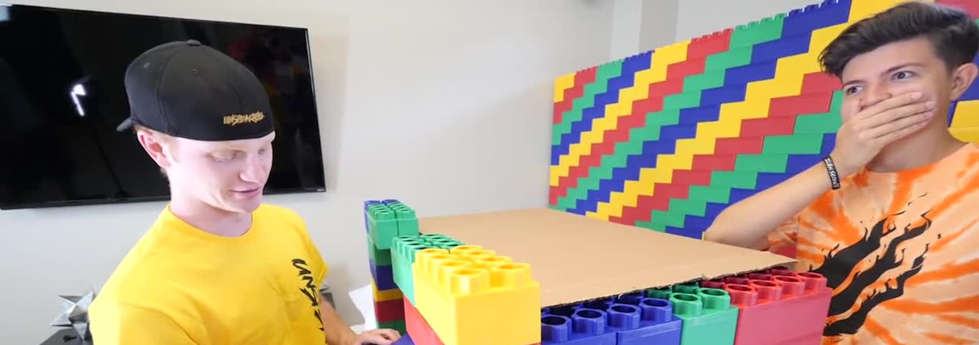 Watch Unspeakable S02:E06 - Extreme Lego What's in the Box Challenge ...