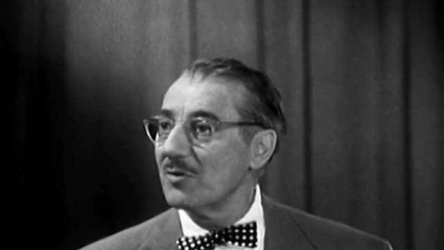 Watch The Best of Groucho Marx S01:E07 - Food - Free TV Shows | Tubi