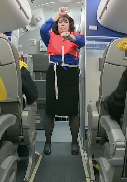 Watch The Aviators S05:E02 - Flight Attendant School - Free TV Shows | Tubi