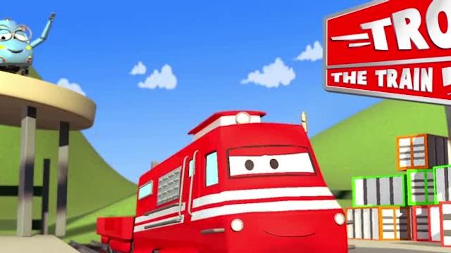 Watch Troy the Train S01:E01 - Tom the Tow Truck Clears the Traffic Jam ...