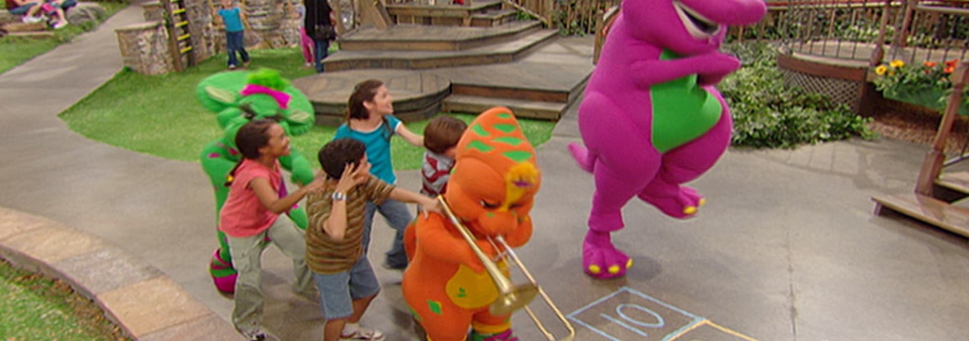 Watch Barney & Friends S11:E1120 - Riff's Musical Zoo / The Princess ...