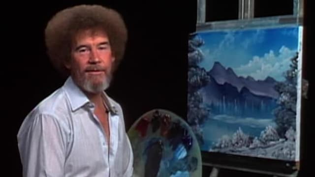 Watch The Joy of Painting With Bob Ross S22:E10 - Wintertime Blues ...