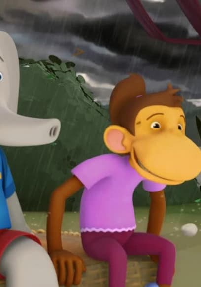 Watch Babar and the Adventures of Badou S03:E37 - Message in the Wind ...