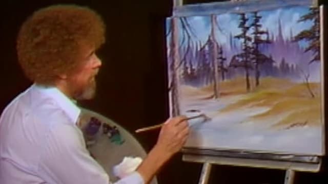 Watch The Joy of Painting With Bob Ross S06:E06 - Snow Trail - Free TV ...