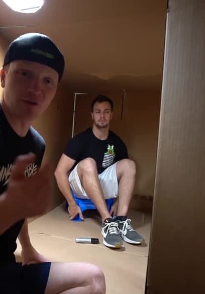 Watch Unspeakable S06:E08 - Last to Leave the Cardboard House Challenge ...