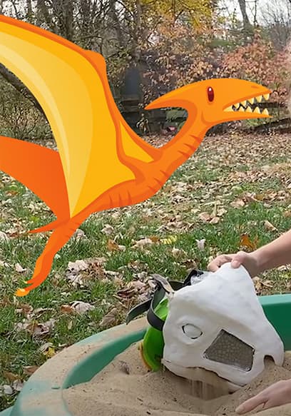 Watch Kylee Makes It S01:E07 - Kylee Makes Dinosaur Art! - Free TV ...