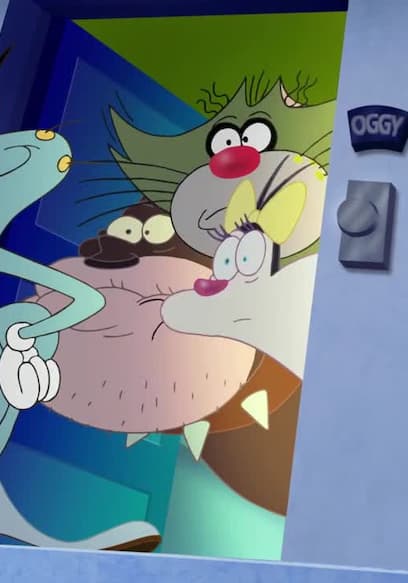 Watch Oggy and the Cockroaches S04:E21 - Grease-Monkey Oggy / Party ...