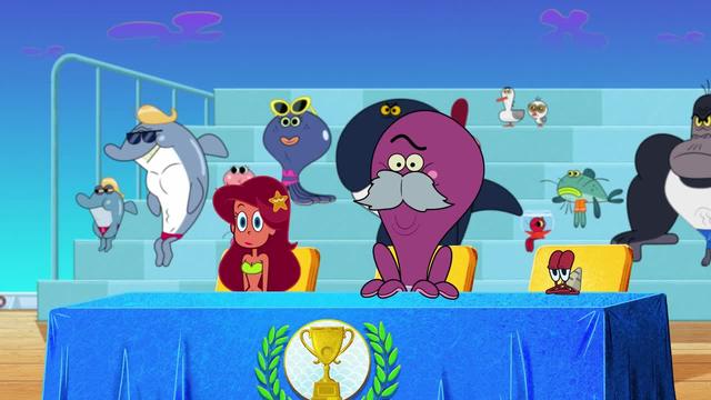 Watch Zig & Sharko: The Laugh Boat S03:E07 - Synchronized Swimming ...