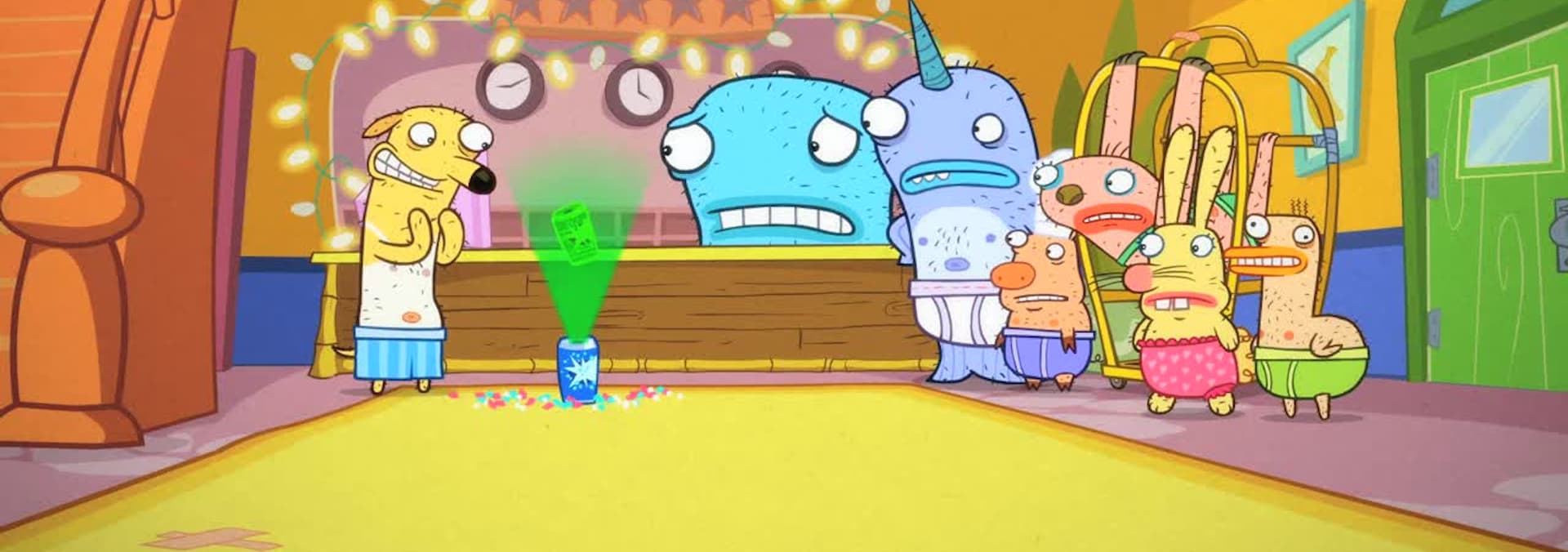 Watch Almost Naked Animals S01:E39 - The Orange Fizzy Blues - Free TV ...
