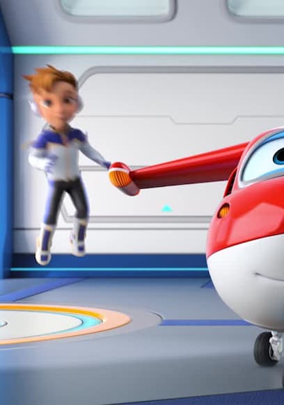 Watch Super Wings S04:E09 - Paper Rangers Puppetry / Doll Daze - Free ...