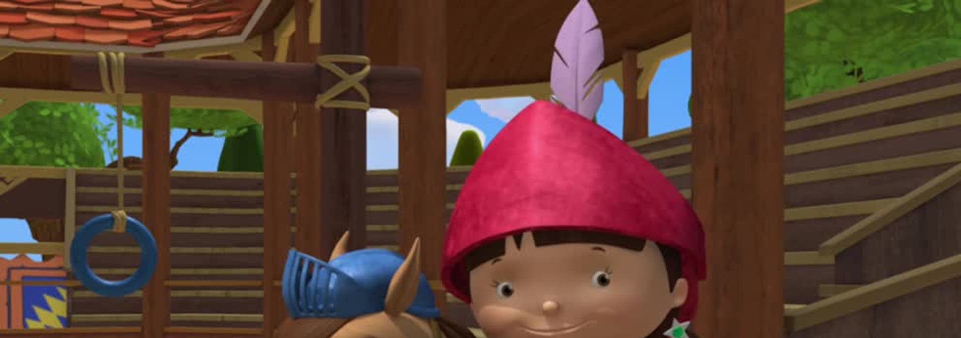 Watch Mike the Knight S03:E09 - Mike the Knight and Evie the Knight ...