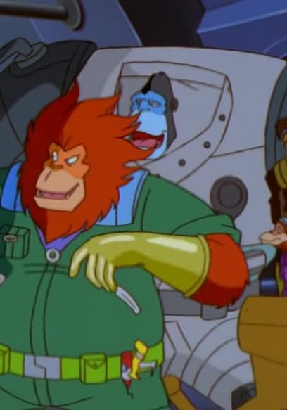 Watch Captain Simian & the Space Monkeys S01:E03 - Ape-Lien - Free TV ...