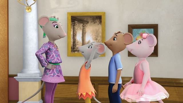 Watch Angelina Ballerina S04:E08 - Angelina's Big News / Angelina's ...