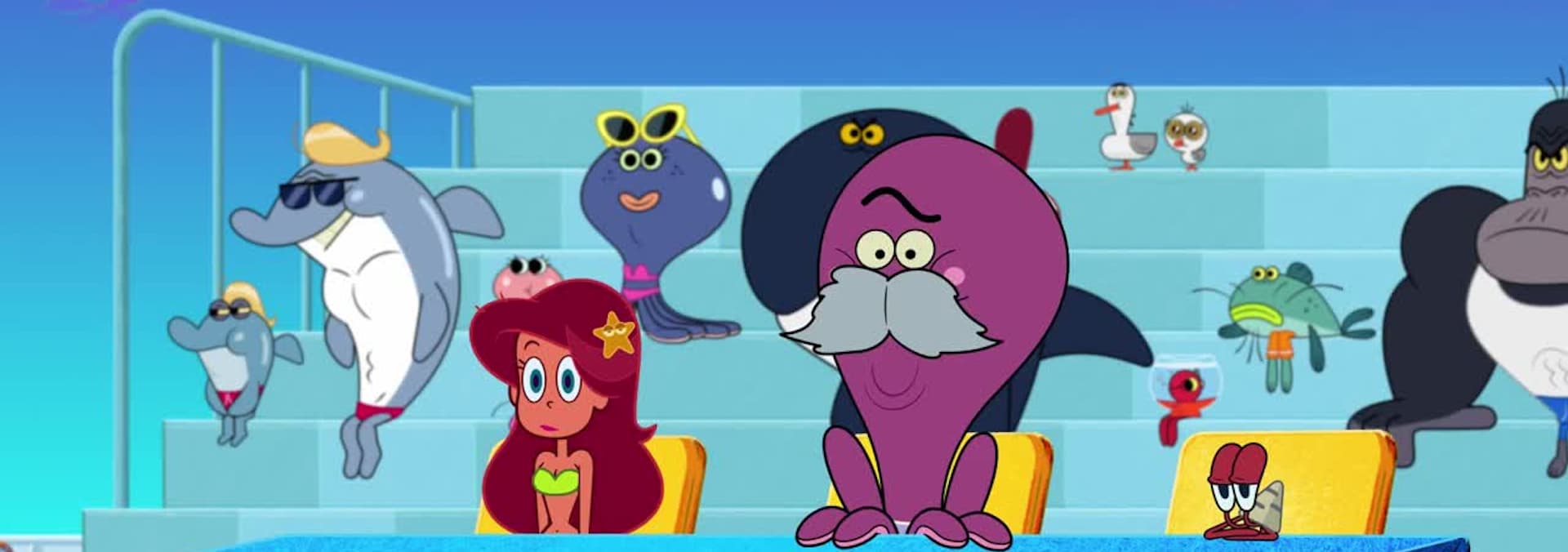 Watch Zig & Sharko: The Laugh Boat S03:E14 - The Diving Contest ...
