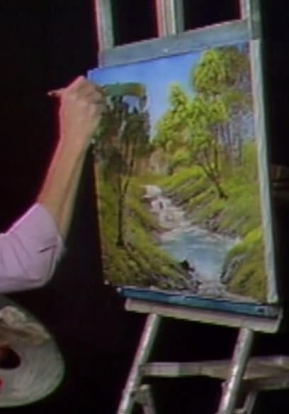 Watch The Joy of Painting With Bob Ross S03:E03 - Bubbling Stream ...