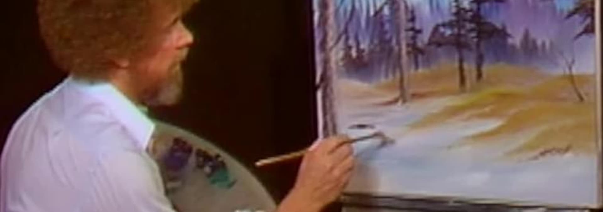 Watch The Joy of Painting With Bob Ross S06:E06 - Snow Trail - Free TV ...