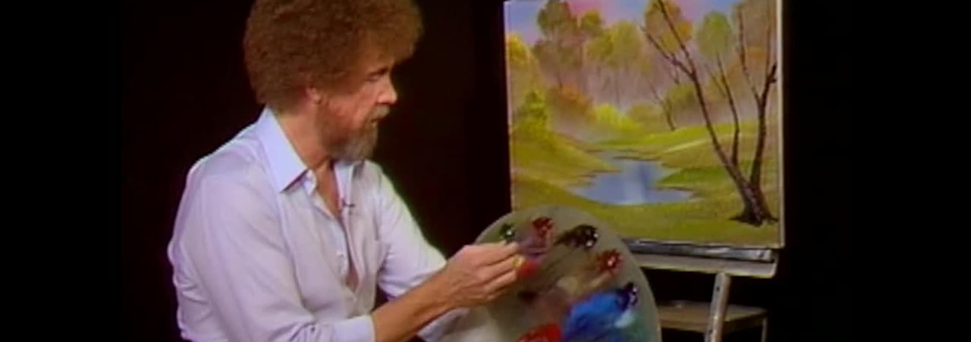 Watch The Joy of Painting With Bob Ross S05:E05 - Quiet Pond - Free TV ...