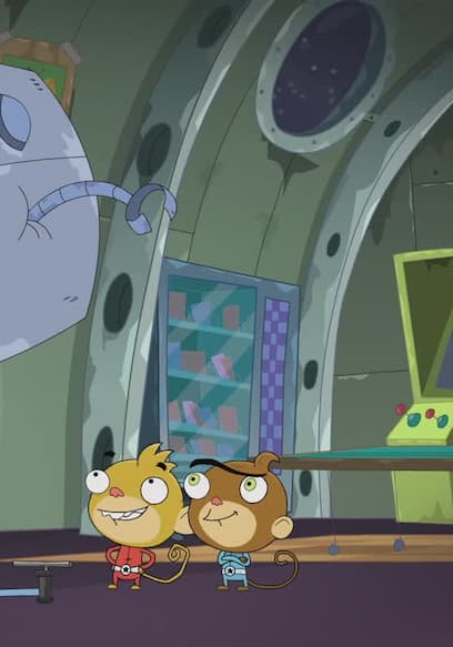 Watch Rocket Monkeys S03:E02 - Robo-Gas - Chez Corny - Free TV Shows | Tubi
