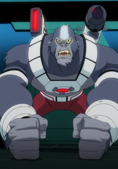 Watch Batman Unlimited S01:E08 - Nightwing And Red Robin vs. Silverback ...